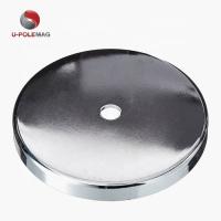 China ±1% Ferrite Magnetic Fastener Round Base Pot Magnet for General Tools Instruments for sale