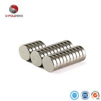 China Small Home Refrigerator Magnets Industrial Magnet Axial N35 ±3% Tolerance 12mm X 3MM for sale