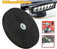 China Industrial Magnet Rubber Pot Magnets With Threaded Holes M6 M8 and Customizable Force for sale