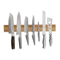China Wood Magnet Strip Rack Magnetic Knife Holder Magnetic Suction Hang Lever Kitchen Accessory for sale