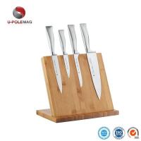 China Accepted OEM ODM Bamboo Magnetic Stand Magnetic Knife Block for Cooking Utensils More for sale
