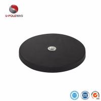 China 15-20days CN FUJ Permanent Rubber NdFeB Magnet Fe37 Pot / Cup Shape Industrial Magnet for sale