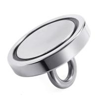 China Power 500KG Pulling Force Neodymium Salvage Magnet for Metal Detecting in Rivers and Seas for sale