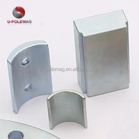 China NdFeb Grade N35 Neodymium Iron Boron Disc Magnet with Axial or Diametrical Magnetization for sale