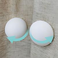China Ferrite Magnet Grade Magnetic Silicone Shower Curtain Weights for Waterproof Liners for sale