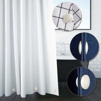 China Ferrite Magnet Grade Magnetic Silicone Shower Curtain Weights for Waterproof Liners for sale