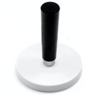China Handle Type Rubber coated Pot Magnet Max Working Temperature 80 Centigrade for sale