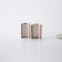China Cutting Customized N35-N52 M H SH UH Rare Earth Neodymium Arc Tile Magnet for Industrial for sale