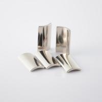 China Cutting Customized N35-N52 M H SH UH Rare Earth Neodymium Arc Tile Magnet for Industrial for sale