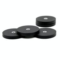 China Lead Time For Rubber Coated Neodymium Pot Magnet D88mm D66mm D43mm D36mm 15-20 Days for sale