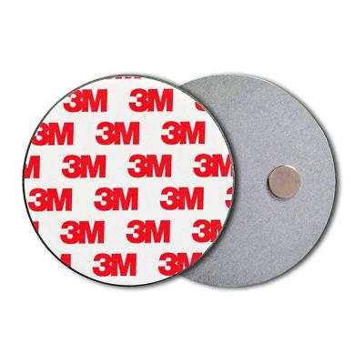 China D70MM Smoke Detector Magnetic Stand with Neodymium Magnets and Galvanized Steel Sheet for sale
