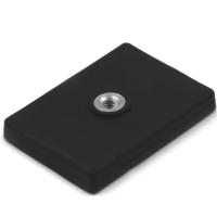 China Powerful Neodymium Magnet with Screw Thread 80 Centigrade Max Working Temperature for sale