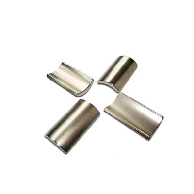 China Customized NdFeB Composite Curved Magnet for Permanent Magnet Brushless DC Wheel Motor for sale