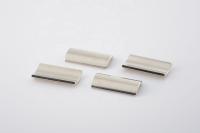 China Customized NdFeB Composite Curved Magnet for Permanent Magnet Brushless DC Wheel Motor for sale