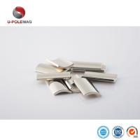China Customized NdFeB Composite Curved Magnet for Permanent Magnet Brushless DC Wheel Motor for sale