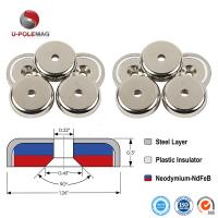 China Round Cup Neodymium Magnets Small Countersunk Pot Magnets for Tools Holding and Hanging for sale