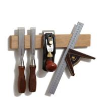 China Eco-Friendly Bamboo Wood Magnetic Knife Holder for Stylish Kitchenroom Knives Storage for sale