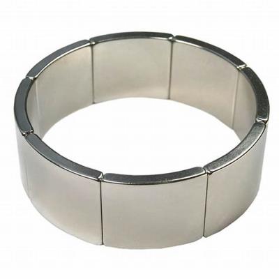 China Strong Grade N35-N52 M.H.SH.UH.EH.AH N55 Neodymium Magnet for Generator Bright Silver for sale