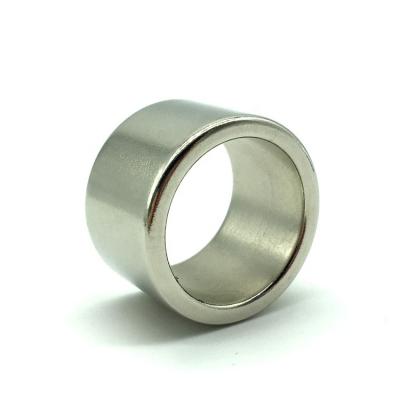 China Customized N38H Neodymium Radial Magnetization Ring Magnet OD32xID25x20mm for Sensors for sale