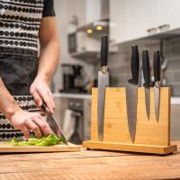China Eco-friendly Magnetic Knife Block Stand Holder with Powerful Magnet Custom Designs for sale