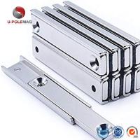 China 65 LB Holding Power Ndfeb Industrial Magnet with Precise System /- 0.05mm Grade NdFeB for sale