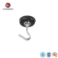 China Rare Earth Magnetic Hook Heavy Duty Neodymium Magnets Upgraded Design with Swivel Cara for sale