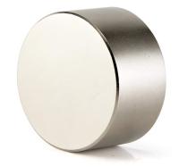 China NiCuNi Coated D50x20 Strong Sintered Rare Earth 1 Tesla Permanent Magnet for Sensors for sale