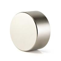 China NiCuNi Coated D50x20 Strong Sintered Rare Earth 1 Tesla Permanent Magnet for Sensors for sale
