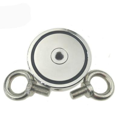 China Strong Retrival Cup Shape Double Face Fishing Magnet Holder with 300KG Pull Force for sale