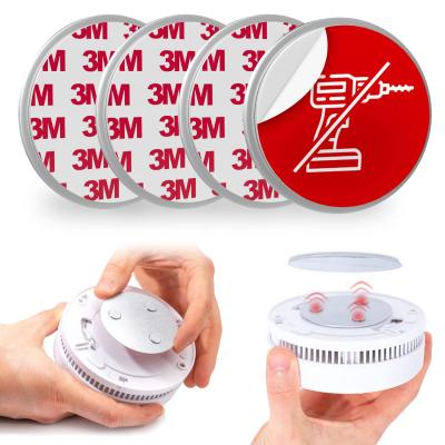 China Nickel Coated Smoke Detector Mounting Kit for Fire House Alarms without Drilling for sale