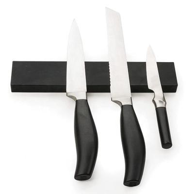 China Convenient 10 Inch Silicon Magnetic Knife Holder Knife Rack for Easy Access to Knives for sale