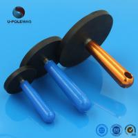 China Industrial Magnet Powerful Rubber Coated Pot Magnet With Attractive Magnetic Strength for sale