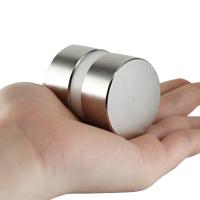 China Industrial Magnet Strong Permanent N52 Neodymium Magnet Disc with ISO9001 for sale