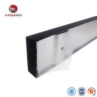 China Rubber Coated Magnet Magnetic Knife Holder Bar Inside Material Stainless steel Magnet for sale
