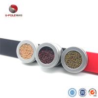 China Rubber Coated Magnet Magnetic Knife Holder Bar Inside Material Stainless steel Magnet for sale
