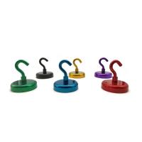 China Neodymium Magnet Decorative Pot Magnet with Hook D10mm-75mm and Powerful Magnetic Hook for sale