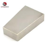 China Customized Specific Requirements Neodymium Permanent Trapezoid Magnet for Generators for sale
