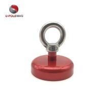 China Neodymium Magnet Decorative Pot Magnet with Hook D10mm-75mm and Powerful Magnetic Hook for sale