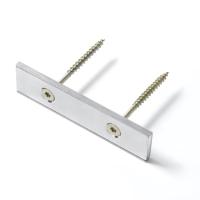 China Industrial Grade N52 Square NdFeb Pot Magnet with Countersunk Hole and Nickel Coating for sale