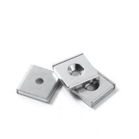 China NdFeb Block Magnet Steel Channel POT with 1 Countersunk Hole For Industry Processing for sale