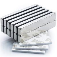China High Strength NdFeB Sintered Block Magnet 40x15x5mm N45 for Industrial Applications for sale