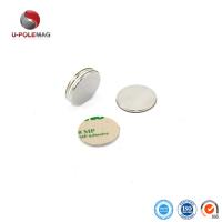 China NiCuNi Coated Custom NdFeB Magnet N35 N42 N48 N52 Neodymium Disc Magnets with 3M Adhesive for sale