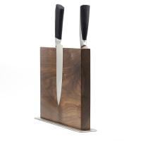 China Wooden Magnetic Knives Holder for Wood Kitchen Knife Block Set Optional Wood Acacia for sale