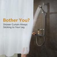 China Strong Magnets for Shower Curtain Heavy-Duty Never Rust No Noise Silicone Coated for sale