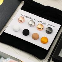China 50 Pieces A4 Holding No Snag Hijab Magnets Strongest Magnetic Pins for Women Clothing for sale