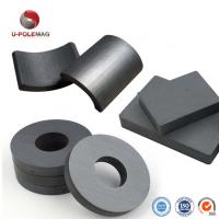China Permanent Ferrite Ring Magnet with Precise Tolerance of /-0.05mm Outer Diameter 120mm for sale