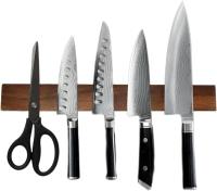 China Customize Your Kitchen Accepting Customized Logo for Acacia Wood Magnetic Knife Strips for sale