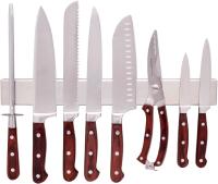 China Home Kitchen Knife Holder with Customized Logo Acceptable Stainless Steel Magnetic for sale