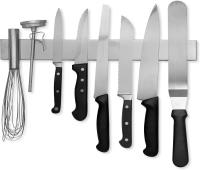 China Home Kitchen Knife Holder with Customized Logo Acceptable Stainless Steel Magnetic for sale