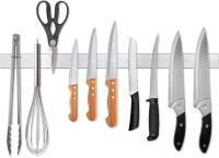 China Home Kitchen Knife Holder with Customized Logo Acceptable Stainless Steel Magnetic for sale